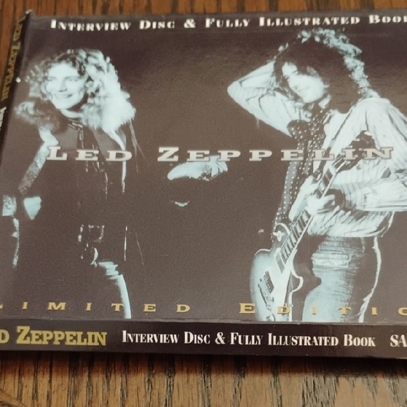 Other | Led Zeppelin Cd Fully Illustrated Book | Poshmark